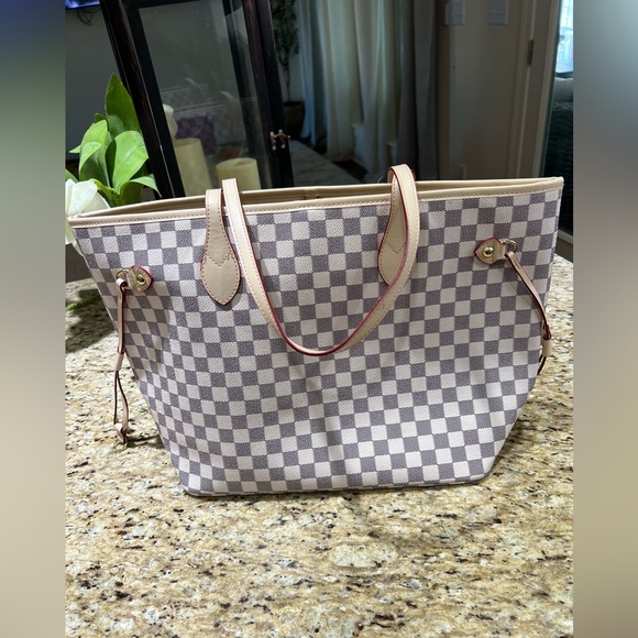 Daisy Rose | Bags | Daisy Rose Checkered Whiteblack Tote Bag | Poshmark